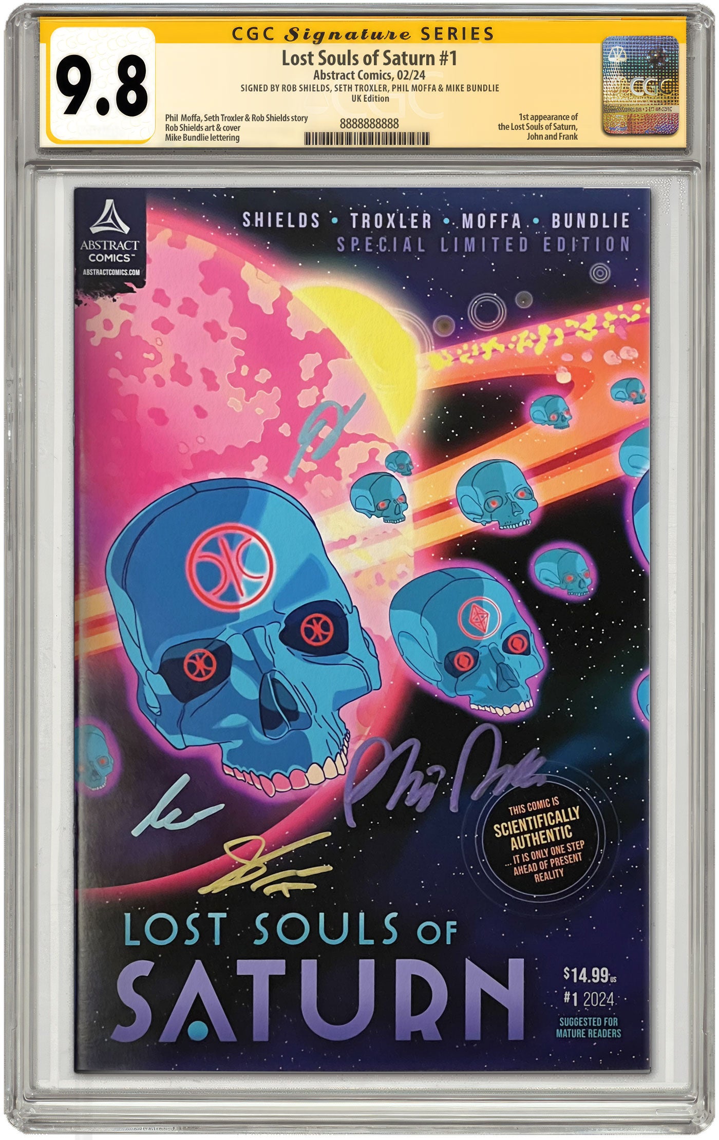 Lost Souls of Saturn – Abstract Comics